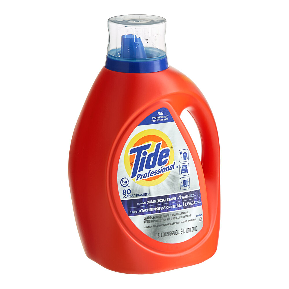 Tide Professional 14116 105 oz. Liquid Laundry Detergent - 4/Case