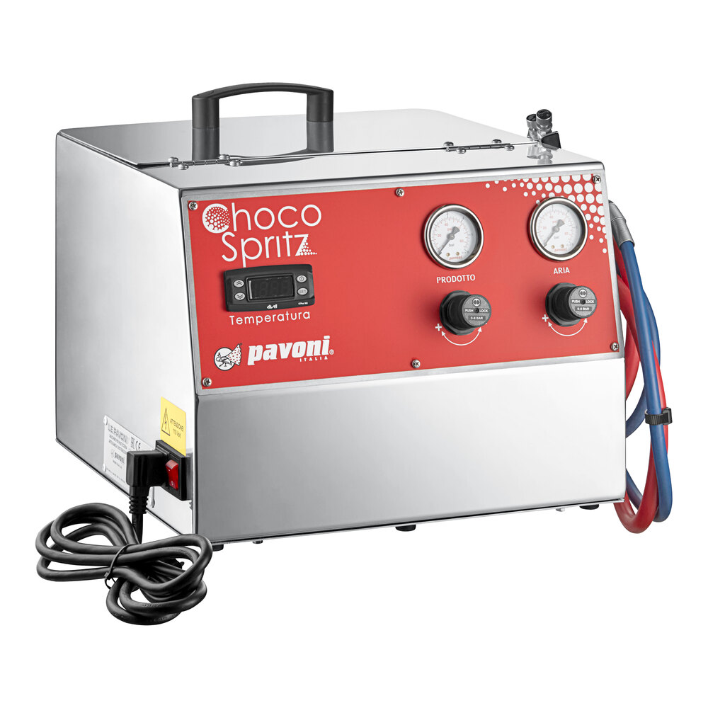 Pavoni Ciocospritz 16 1/2" x 15 3/4" x 15 3/4" Stainless Steel ...