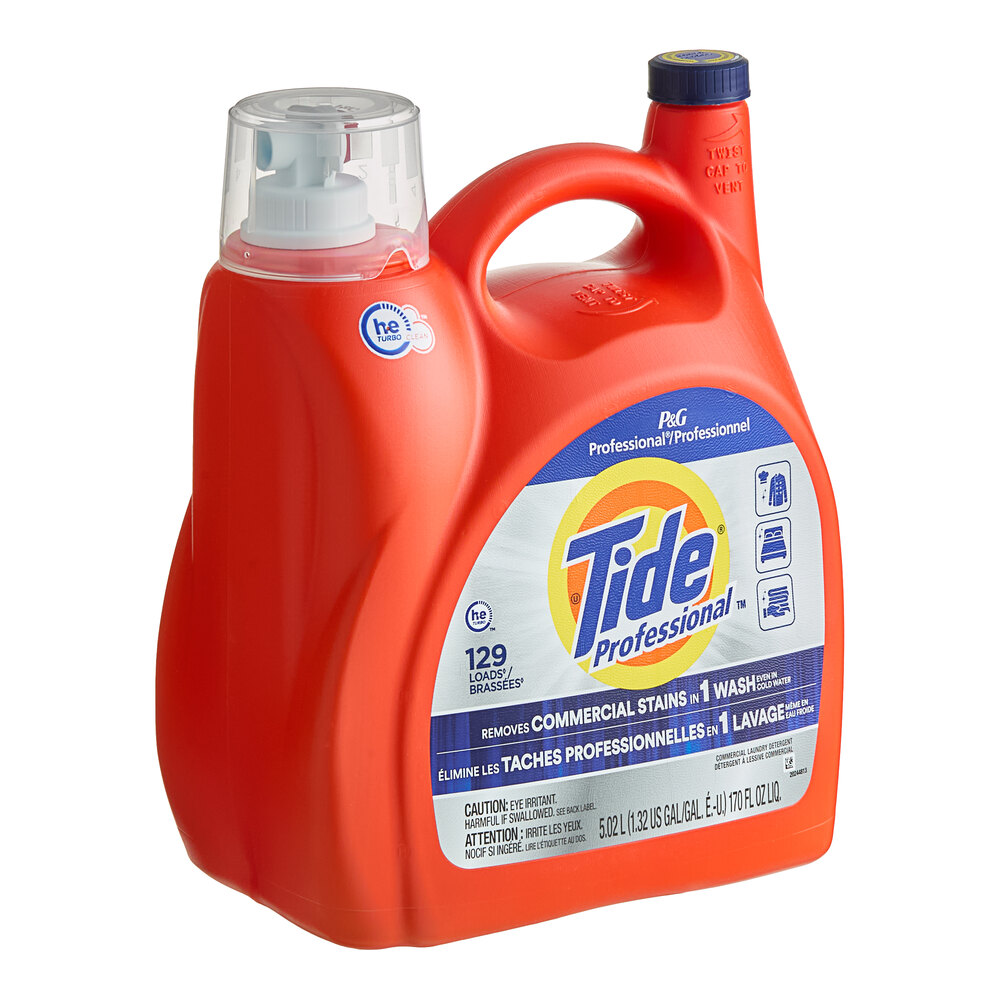 Tide Professional 14119 170 oz. Liquid Laundry Detergent - 4/Case