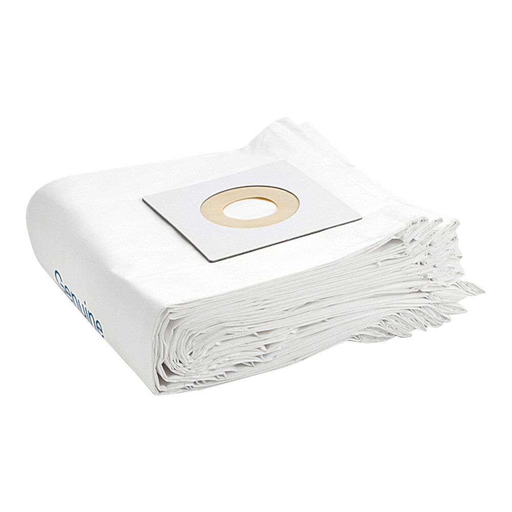 Karcher 8.621-509.0 Paper Filter Bag for Select Vacuums - 10/Case