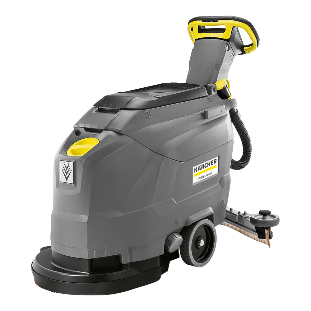 Karcher BD 43/25 C BP 17" Cordless Walk-Behind Floor Scrubber with (2 ...