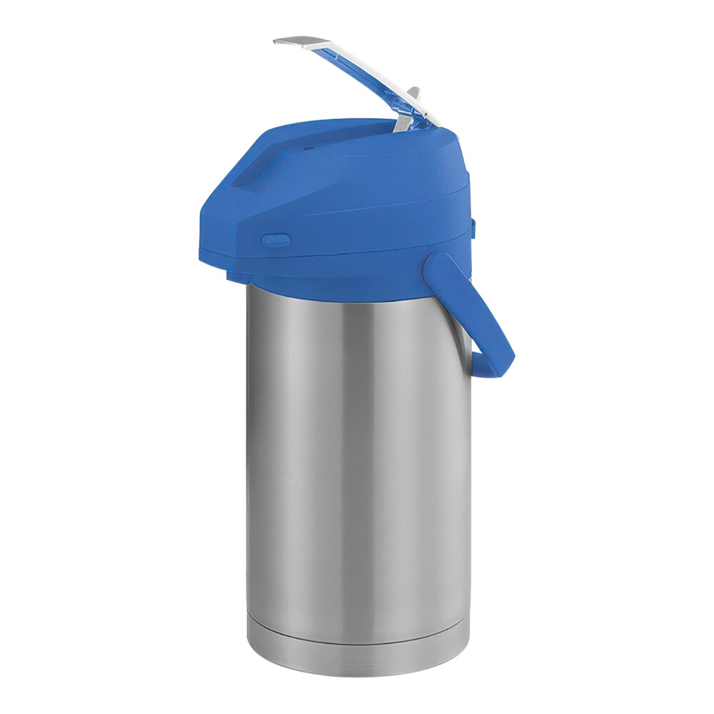 Service Ideas Color-Me-SVAC 3.7 Liter Brushed Stainless Steel Lined ...