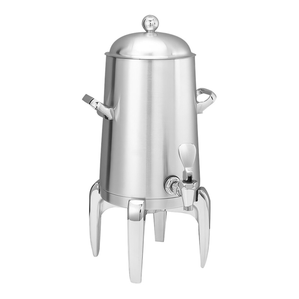 Service Ideas Flame Free® Thermo-Urn® 1.5 Gallon Modern Brushed ...