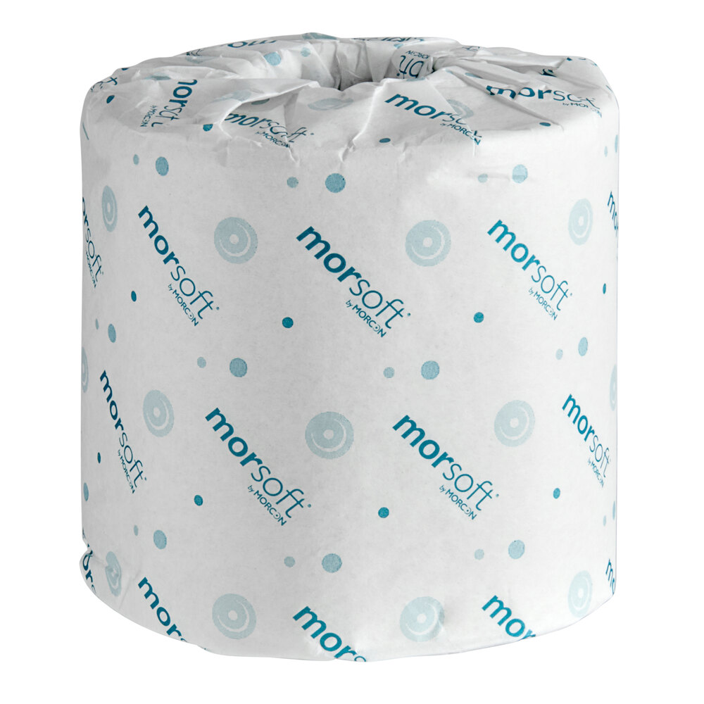 Morcon Morsoft 3 1/4" x 4" Individually Wrapped 2-Ply 400 Sheet Toilet ...