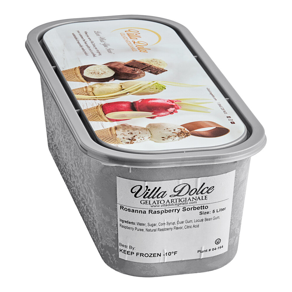 Villa Dolce Rosanna Raspberry Sorbetto 5 Liter