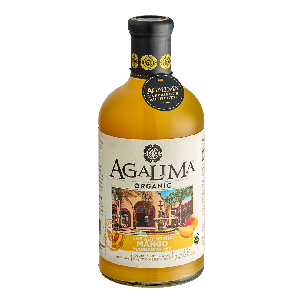 Agalima 1 Liter Organic Mango Margarita Mix