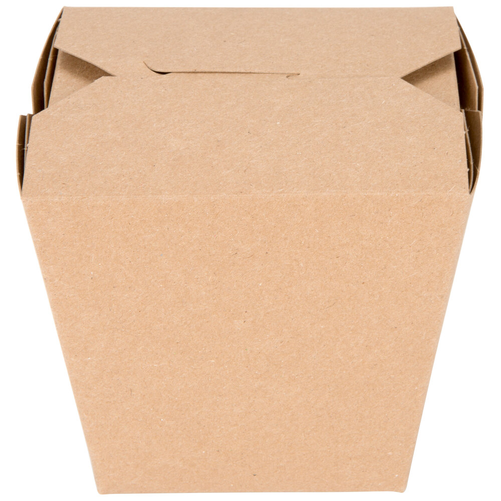 Fold-Pak Earth 26MWEARTHM 26 oz. Microwaveable Paper Take-Out Container ...