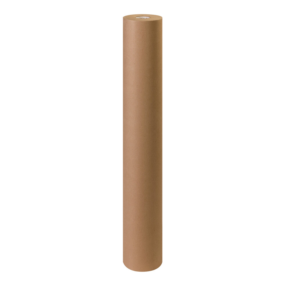Lavex 60" x 900' 40 lb. Natural Kraft Void Fill Packing Paper Roll