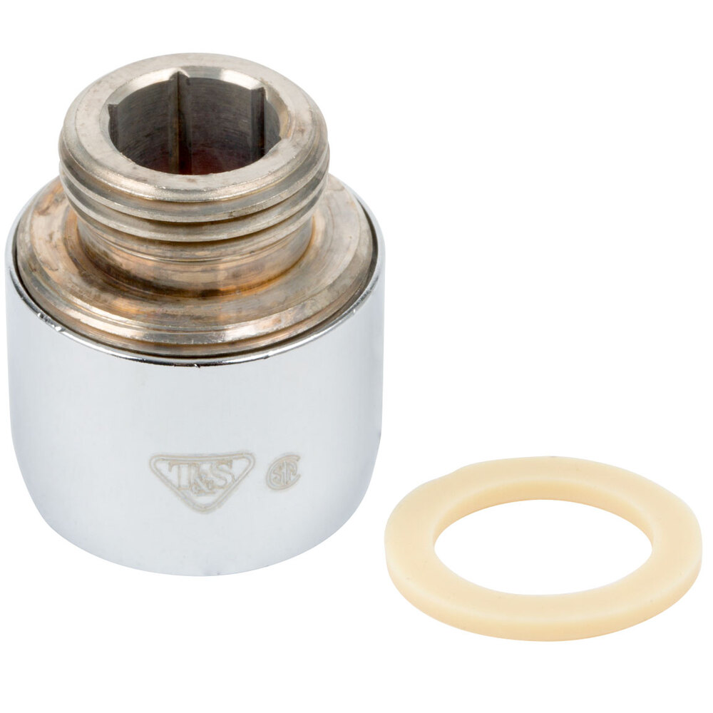 T S B 0199 02 2 2 GPM Aerator With 3 8 NPSM Male Connections t-s-b-0199-02-2-2-gpm-aerator-with-3-8-npsm-male-connections
