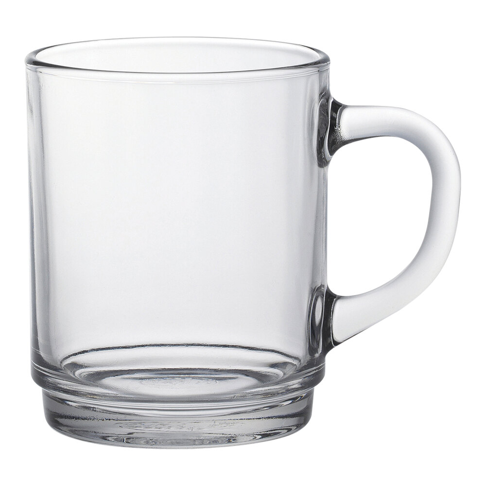 Duralex Versailles 8.75 oz. Stackable Clear Mug - 72/Case