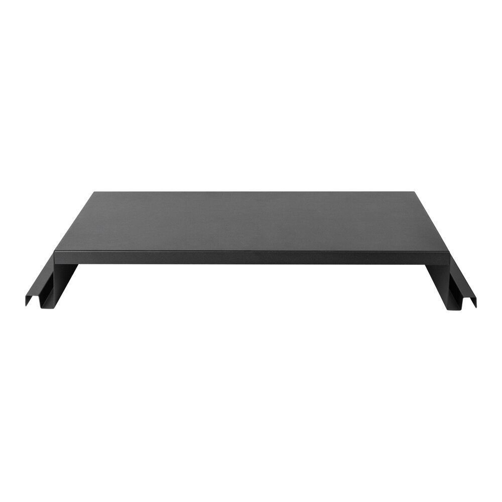 Eastern Tabletop Lighted Levels 23" x 11 3/4" x 4" Black Stainless ...
