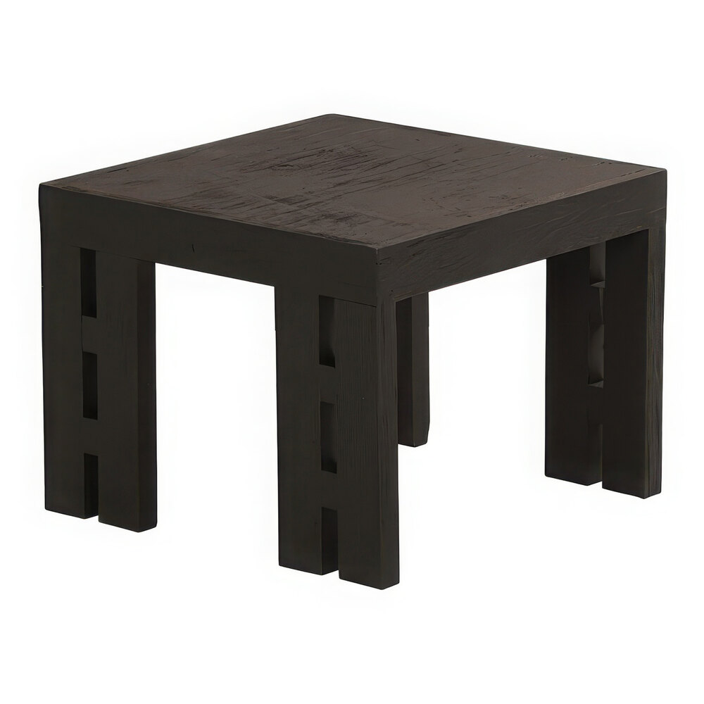 Cal-Mil Brooklyn 12" x 9" Square Black Wood Display Riser