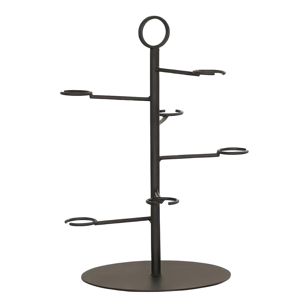 Cal-Mil Brooklyn 15" x 17 1/2" Black Wire Cocktail Tree