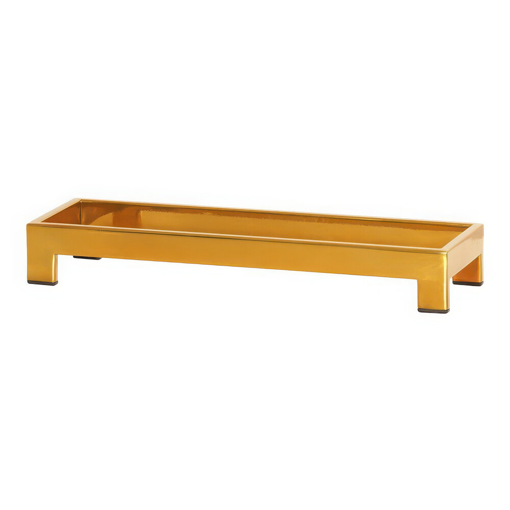 Cal-Mil Brooklyn 20" x 6" x 3" Brass Metal Display Riser