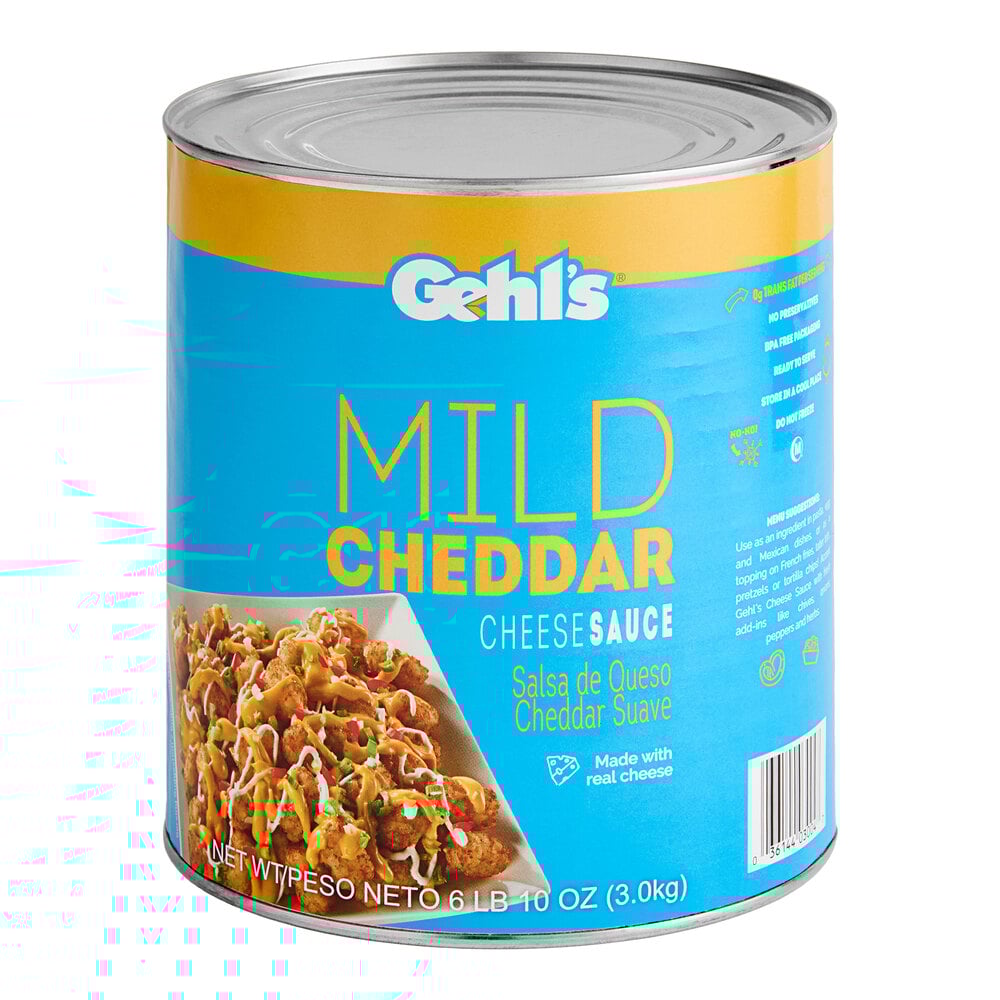 Gehl's Mild Cheddar Cheese Sauce #10 Can - 6/Case