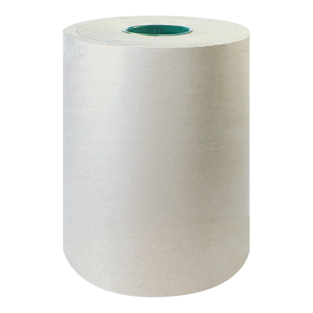 Lavex 12" x 720' 50 lb. Bogus Gray Packing Paper Roll