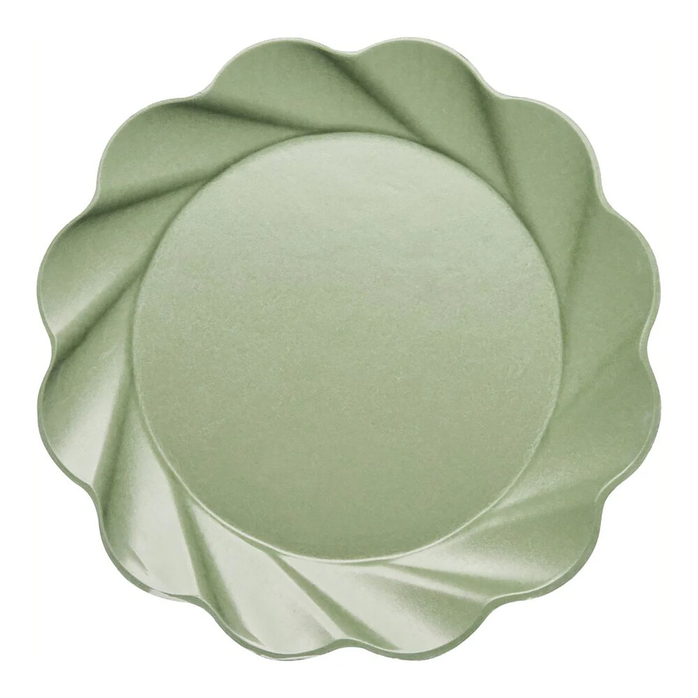 Sophistiplate Simply Eco 12" Sage Plant Fiber Dinner Plate - 96/Case