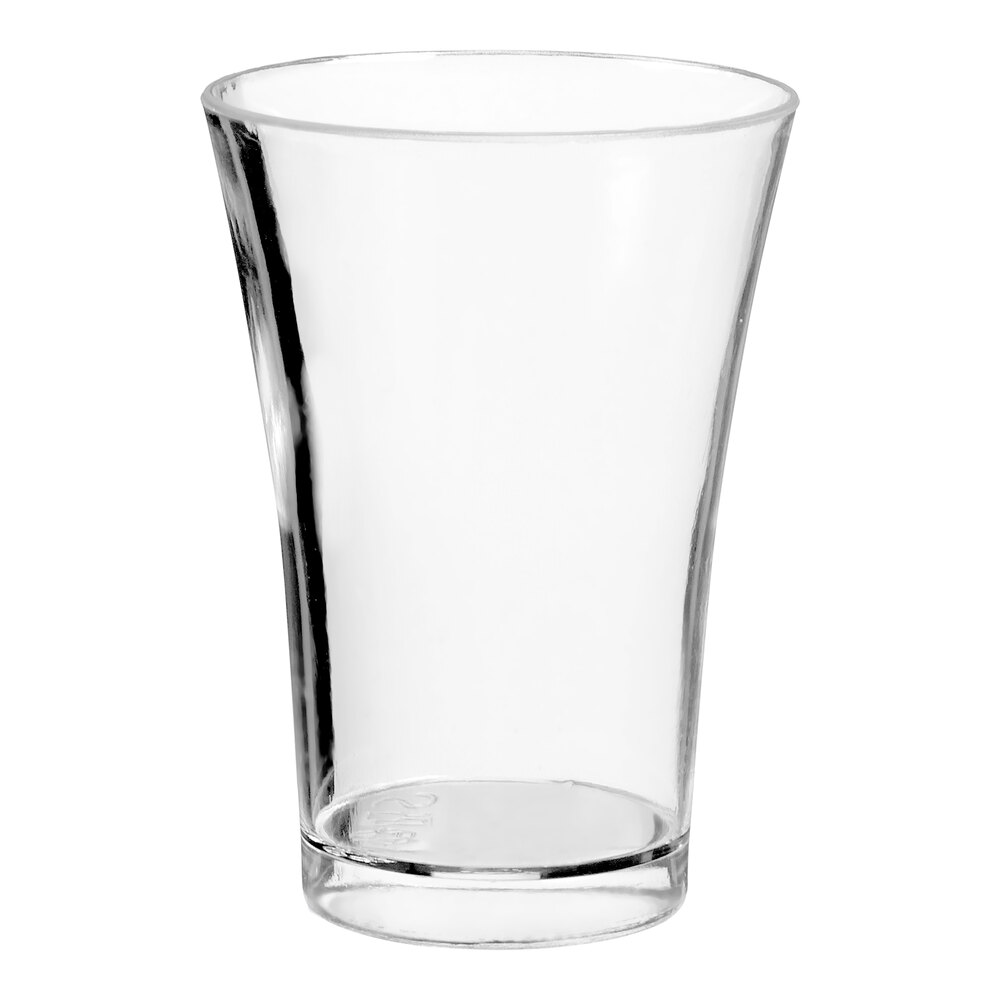 Solia 1.7 oz. Clear Plastic Mini Flared Cup - 200/Case