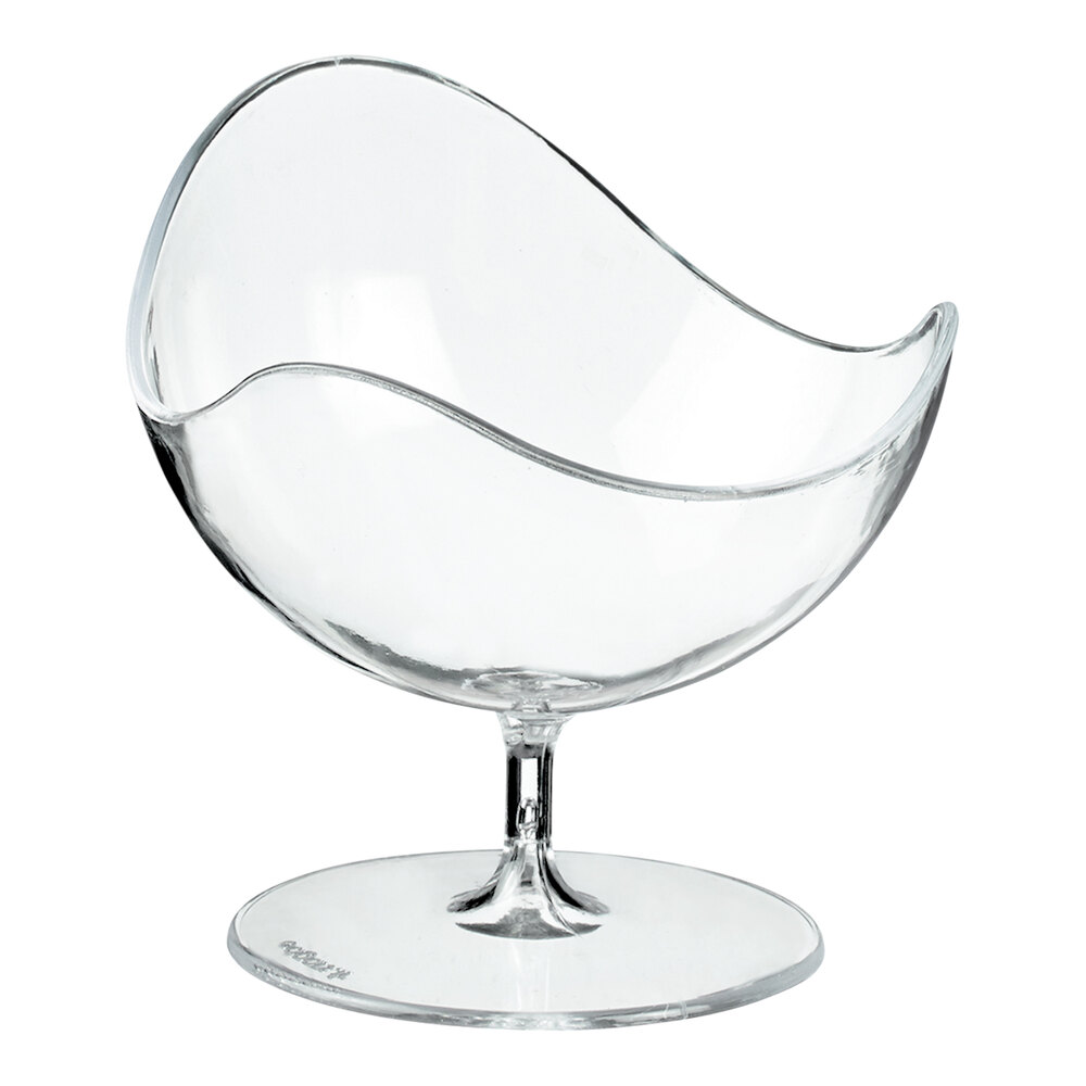 Solia 1.7 oz. Clear Plastic Ball Chair Cup - 200/Case