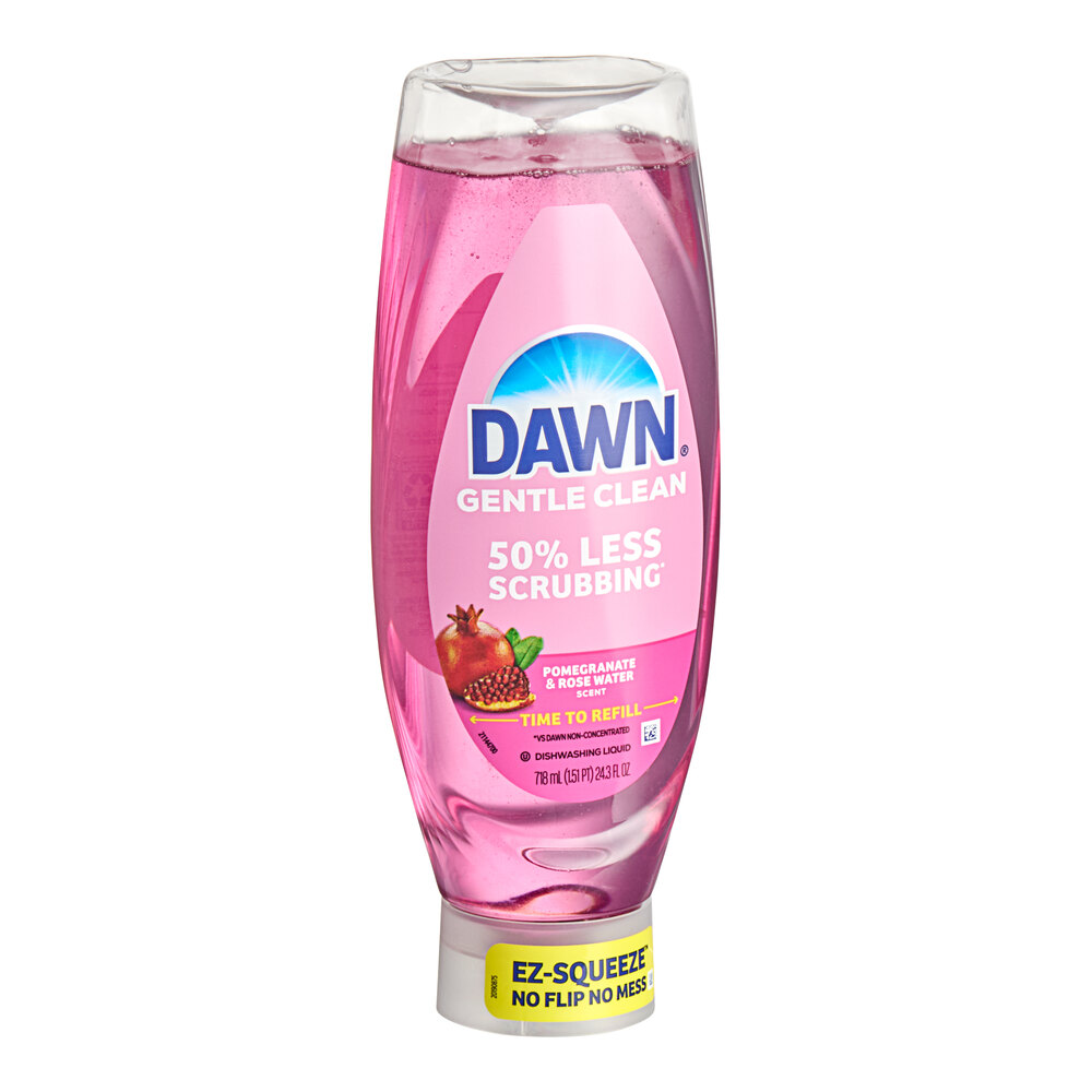 Dawn Gentle Clean EZ-Squeeze 08535 24.3 oz. Pomegranate & Rose Water ...