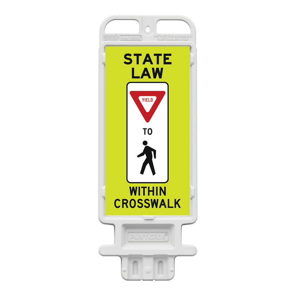 Plasticade® Crosscade 24 12" x 24" Double-Sided Diamond Grade "State ...