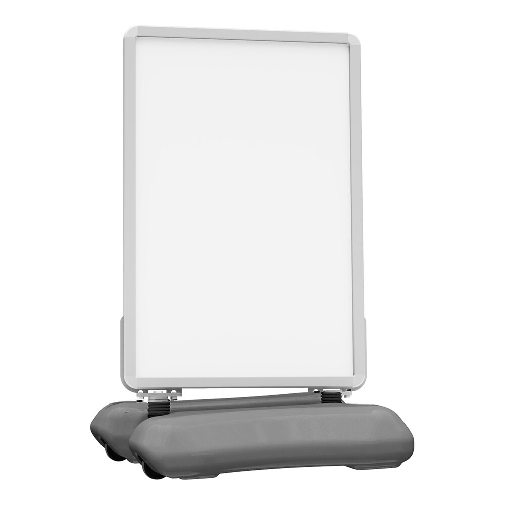 Plasticade® Wind Sign II 24" x 36" Double-Sided Sign with Snap Frame 1866