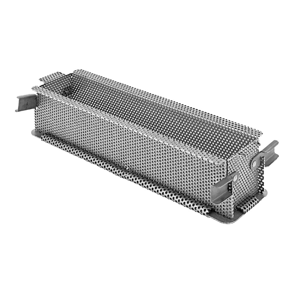 de Buyer Geoform 18 7/8" x 3 9/16" x 3 3/8" Perforated Stainless Steel ...