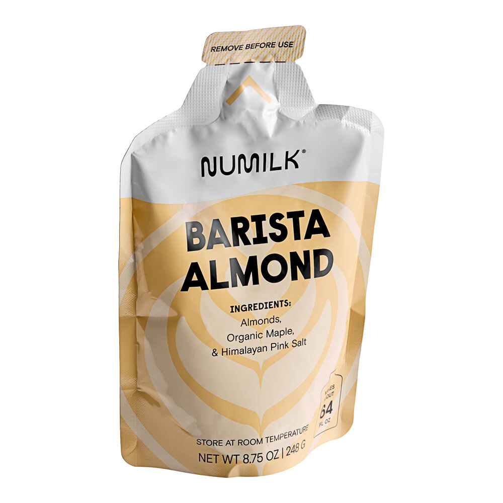 Numilk Commercial Barista Almond Milk Base 8.75 oz. - 48/Case