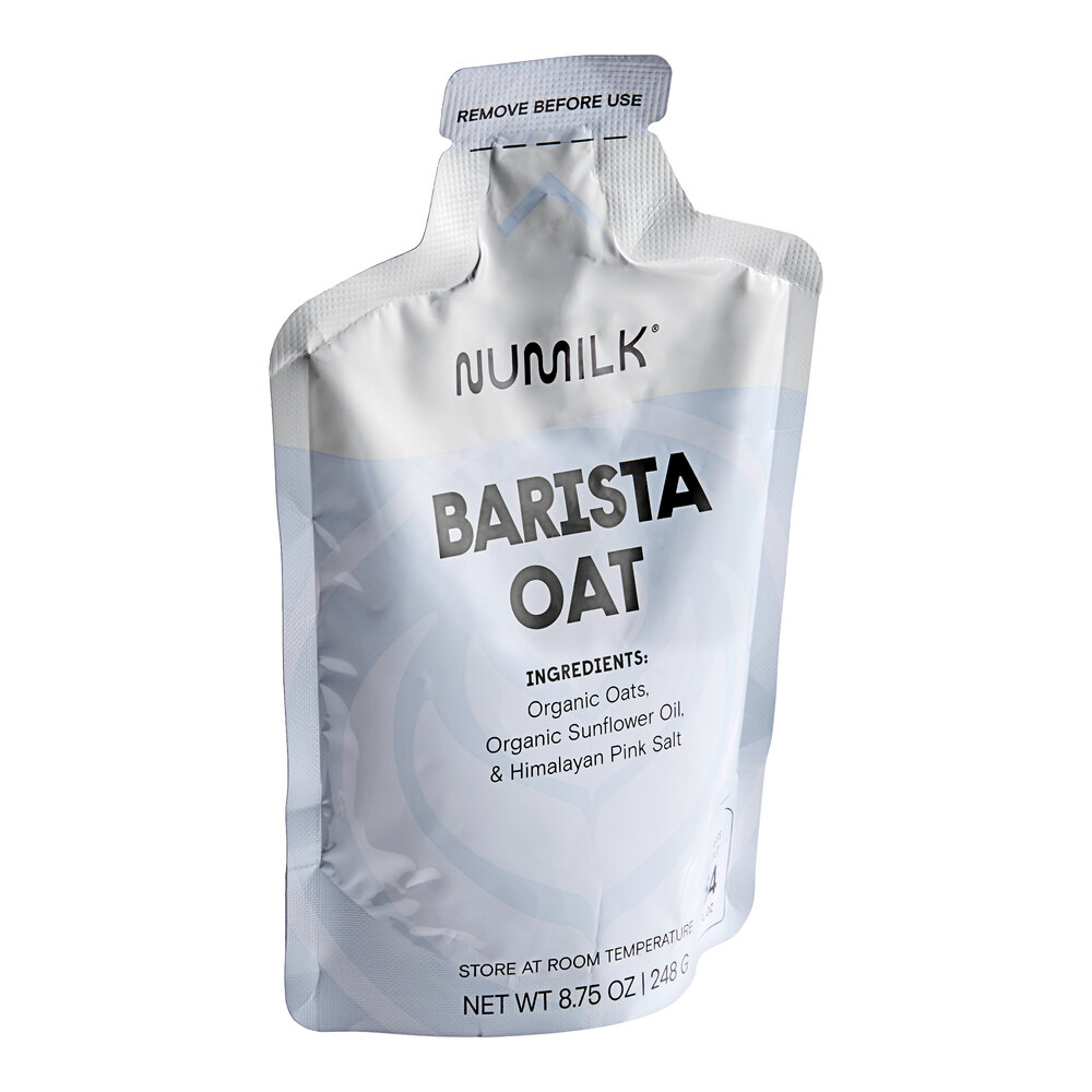 Numilk Commercial Barista Oat Milk Base 8.75 oz. - 48/Case