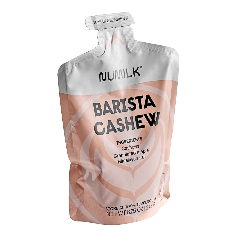 Numilk Commercial Barista Cashew Milk Base 8.75 oz. - 24/Case