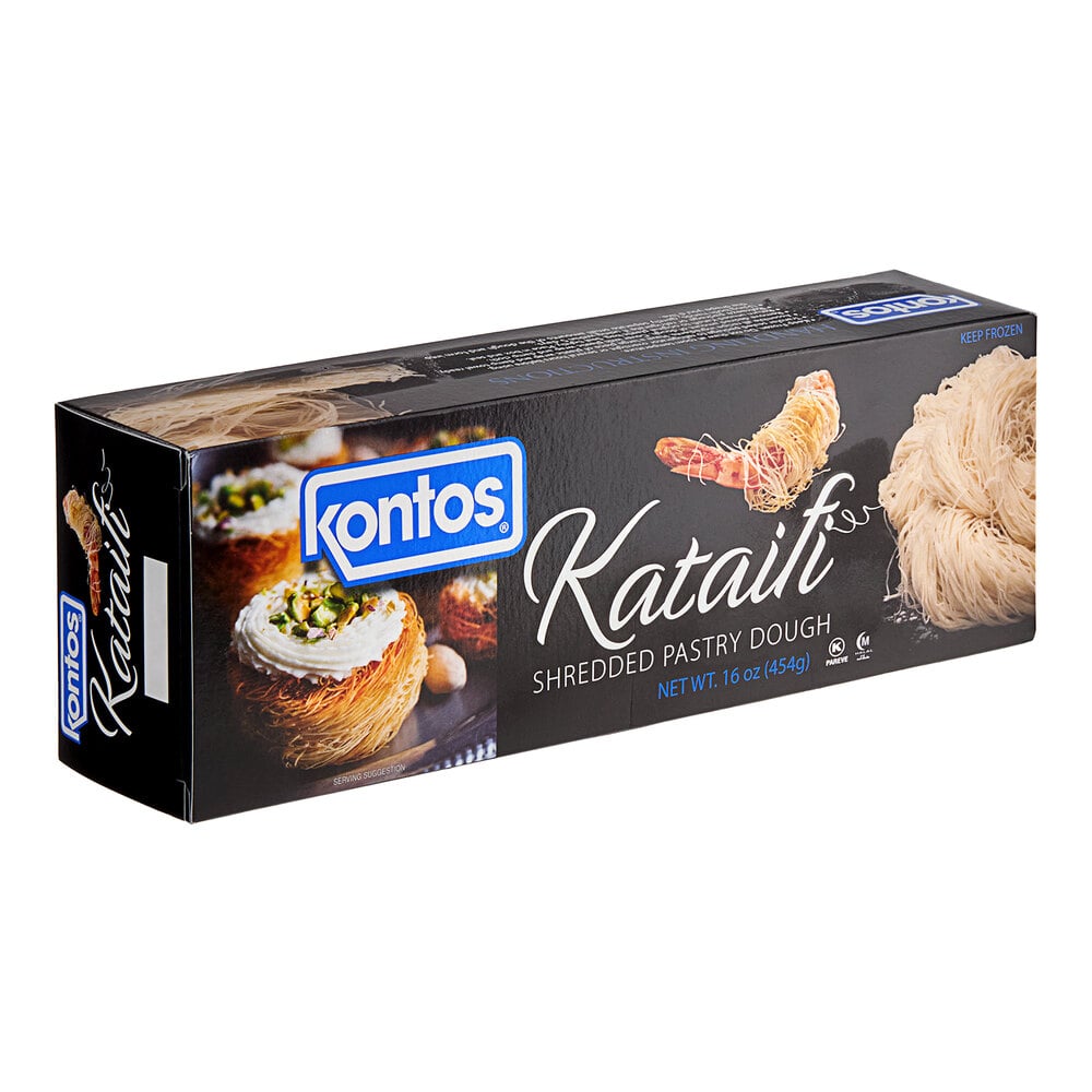 Kontos Shredded Kataifi Dough 1 Lb 12 Case