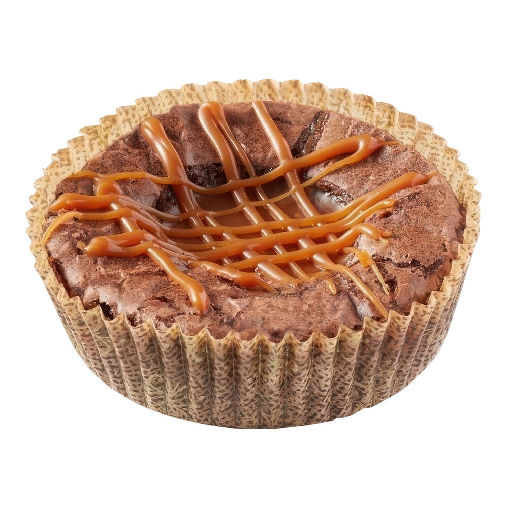Pillsbury Caramel Brownie Single Serve Cup with Caramel Drizzle 2.5 oz ...