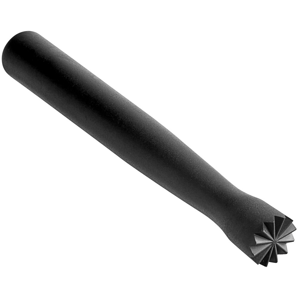 Choice 8" Black Triangle-Shaped Head Muddler
