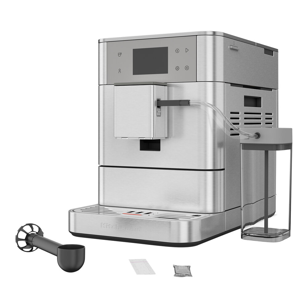 KitchenAid KES8557SX Fully Automated Stainless Steel Espresso Machine ...