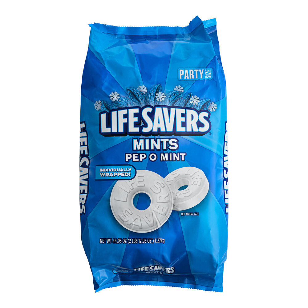 LIFE SAVERS® Pep-O-Mint Hard Candy 44.93 oz. - 6/Case