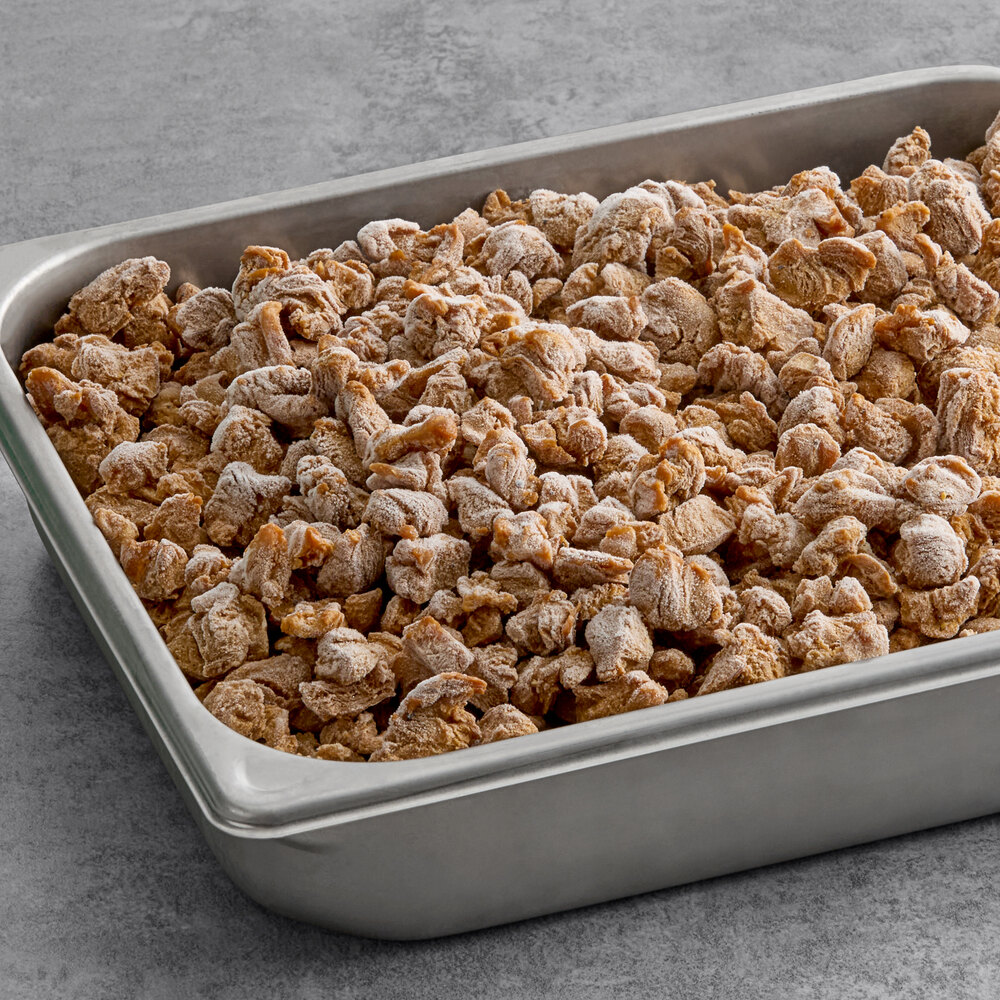 Impossible Foods Vegan Plant-Based Steak Bites 4 lb. - 2/Case