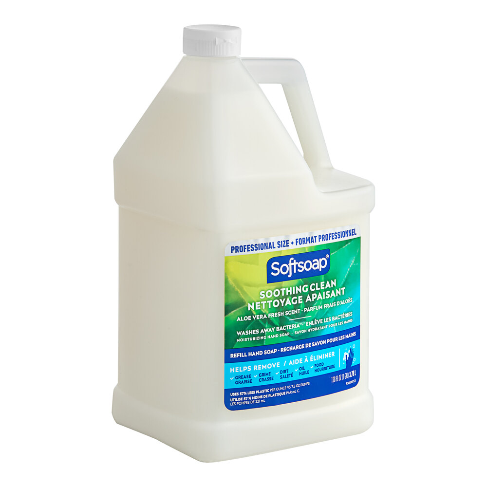 Softsoap CPC61036483CT 1 Gallon Aloe Vera Fresh Scent Liquid Hand Soap ...