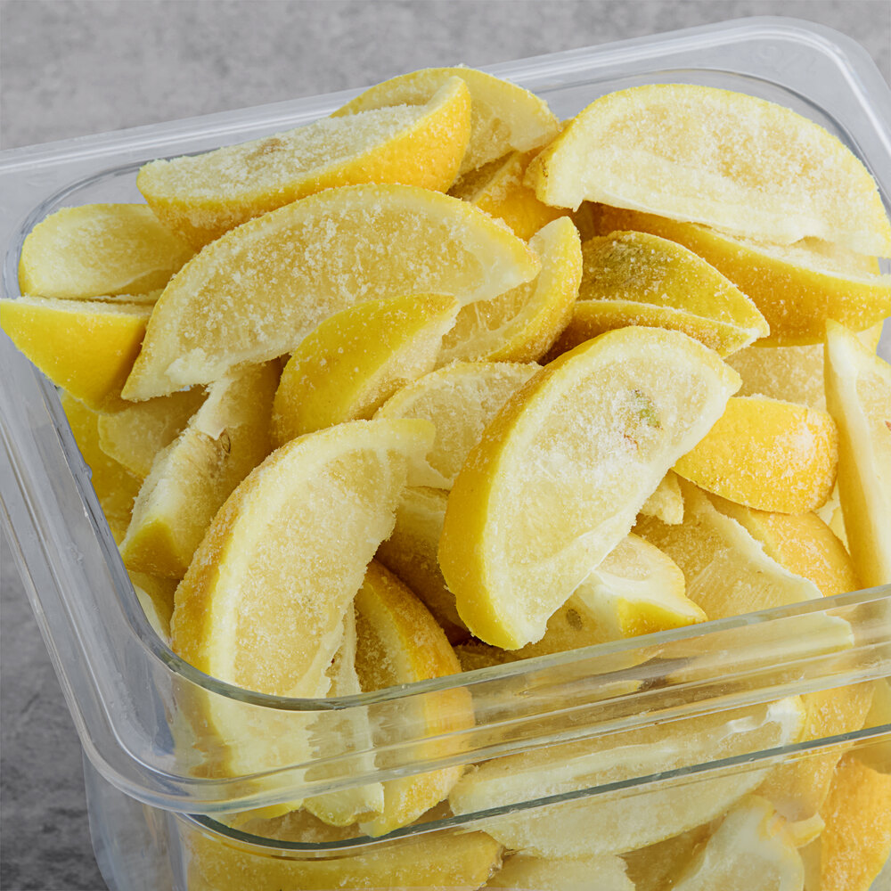 Dole IQF Lemon Wedges 30 lb.