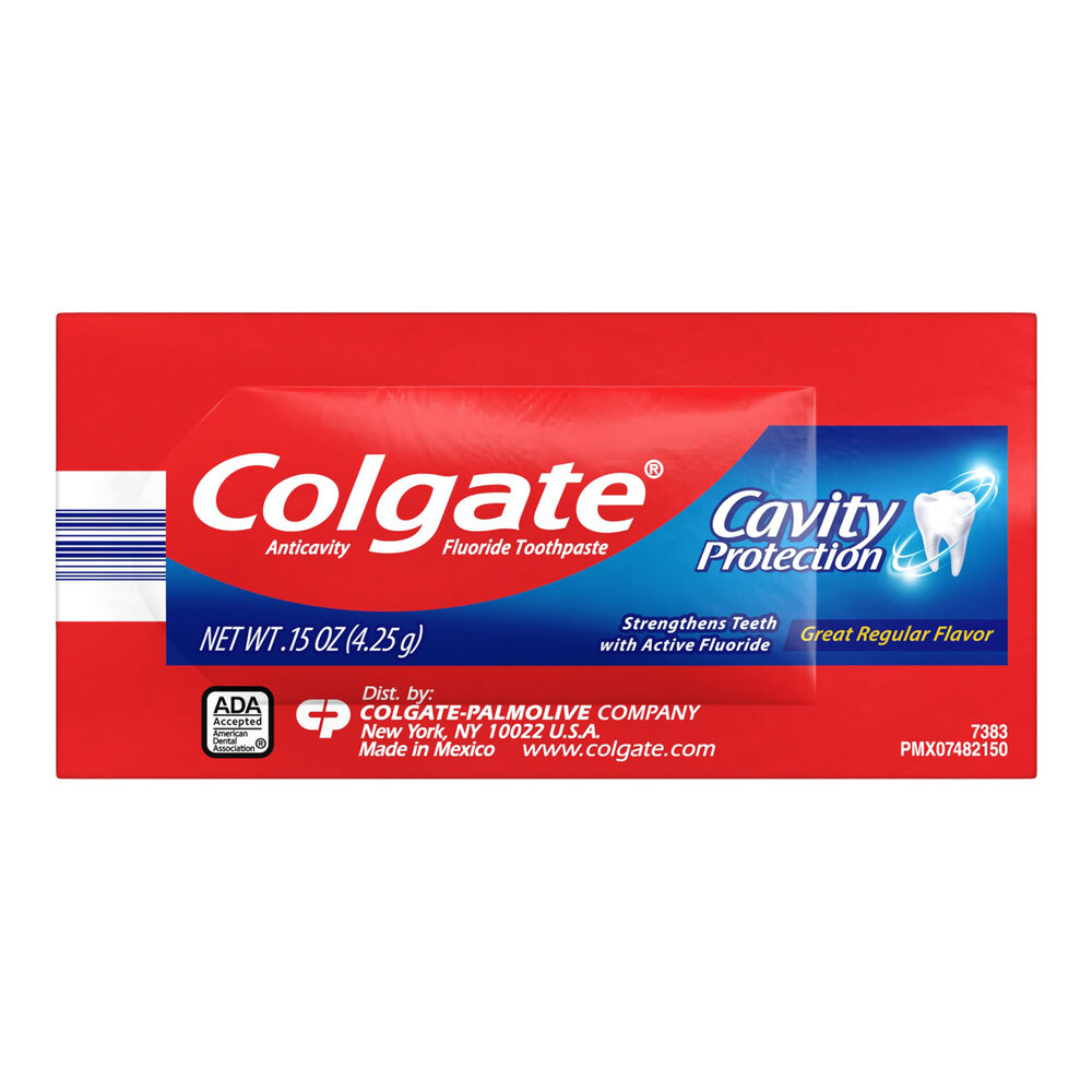 Colgate 0.15 oz. Cavity Protection Toothpaste - 1,000/Case