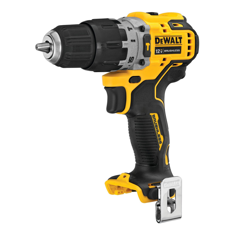 DeWalt XTREME 12V MAX 3/8" 2-Speed Cordless Brushless Hammer Drill with ...