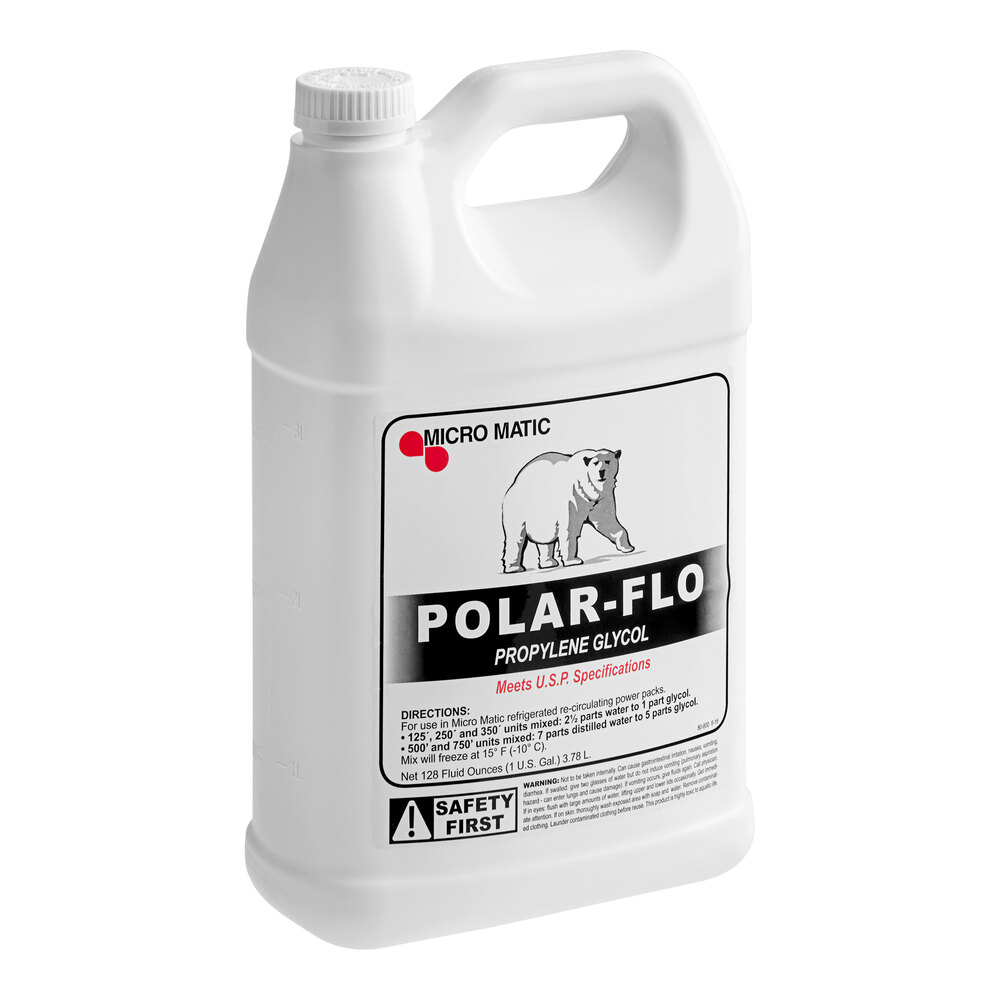 Micro Matic 60703 Polar-Flo 1 Gallon USP-Grade Propylene Glycol Beer ...