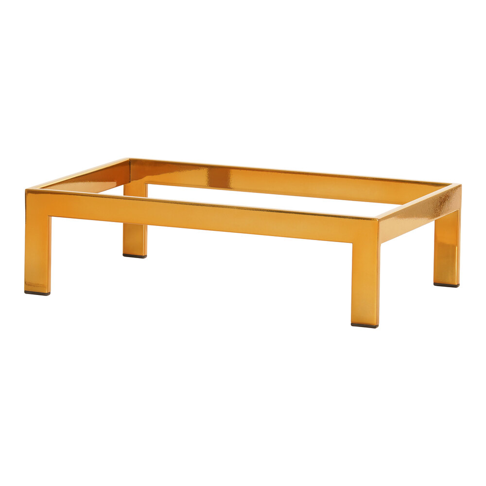 Cal-Mil Brooklyn 20" x 12" x 6" Brass Metal Display Riser