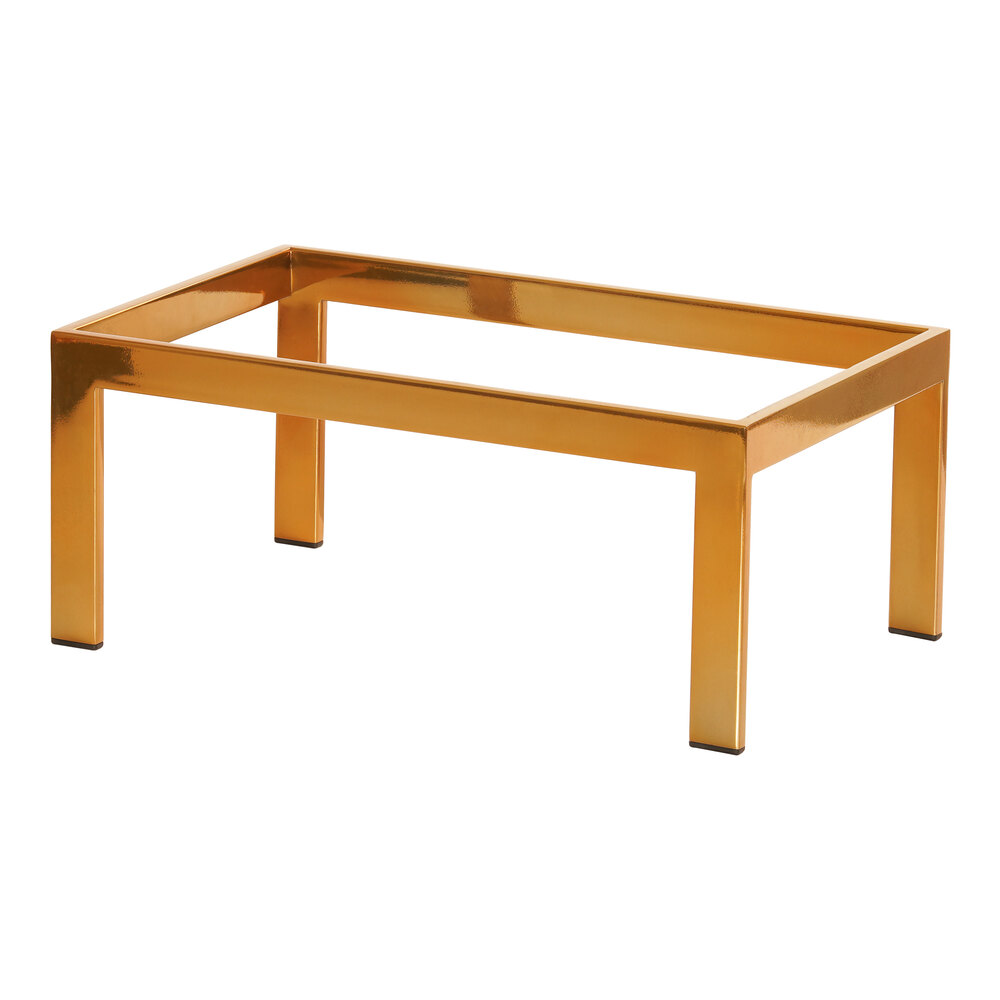 Cal-Mil Brooklyn 20" x 12" x 9" Brass Metal Display Riser