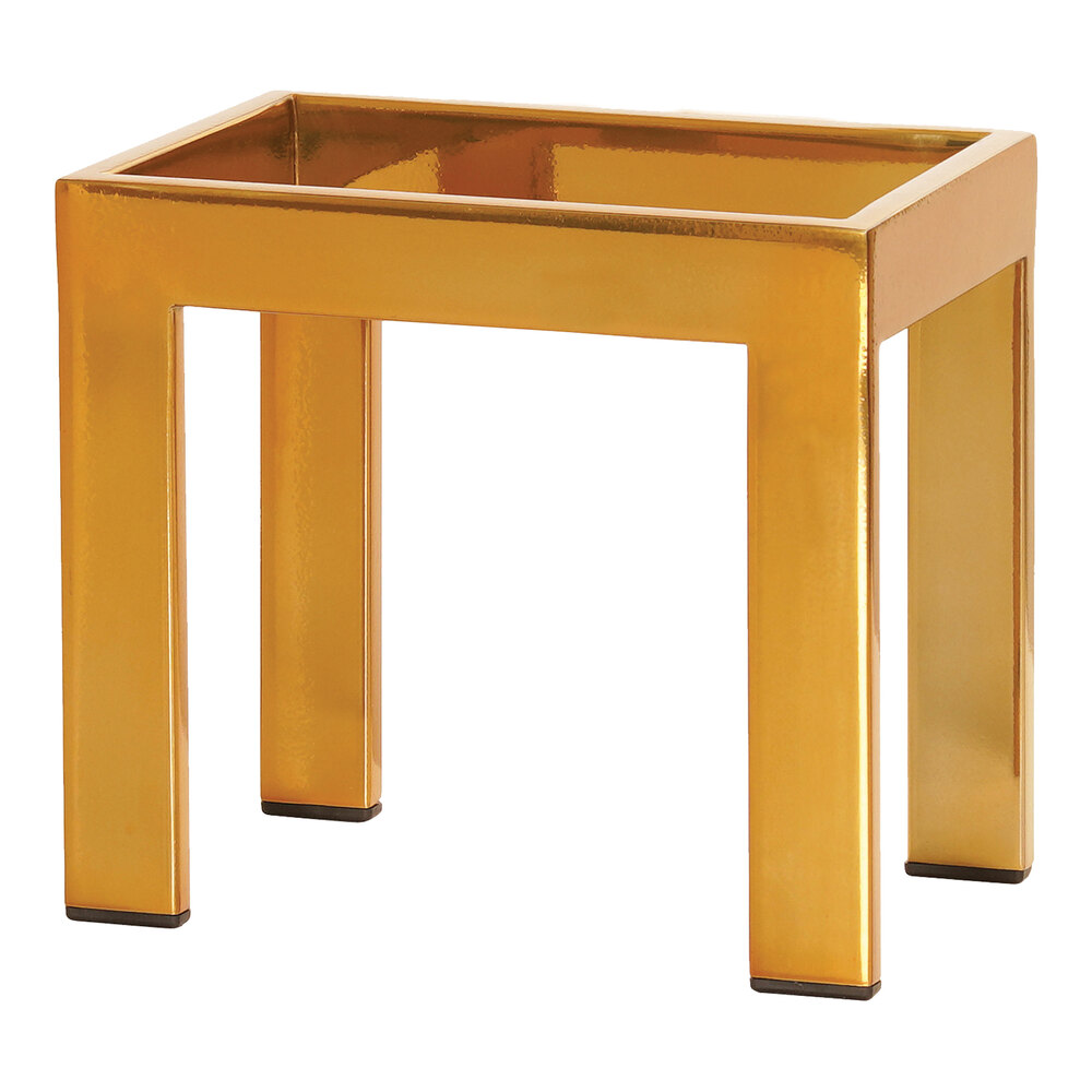 Cal-Mil Brooklyn 10" x 6 1/2" x 9" Brass Metal Display Riser