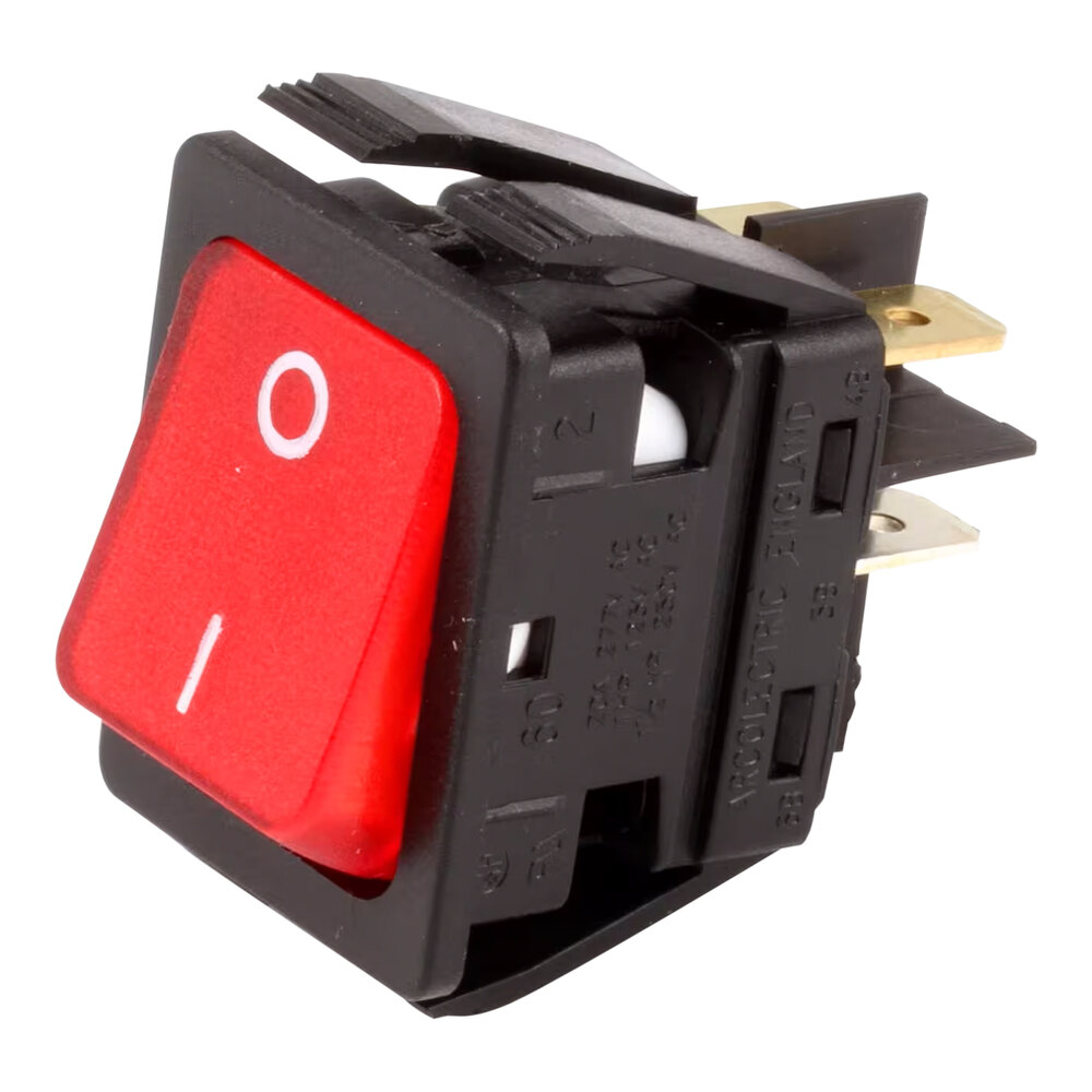 Star 2E-Z1858 Sw Dpst 20A/125V Red Lght