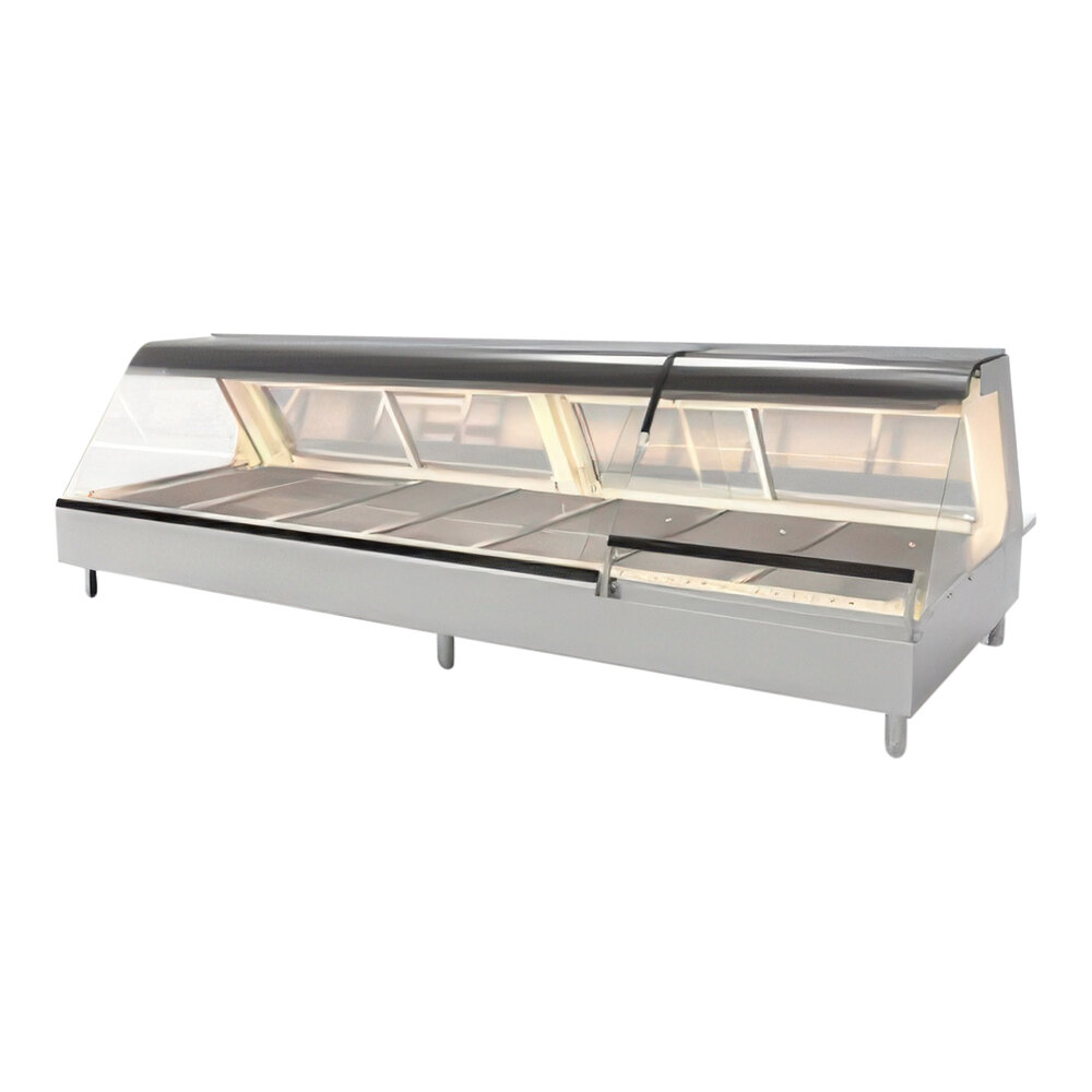 Giles GHM-8C 96 1/4" 7-Well Full-Serve Hot Food Merchandiser - 208/240V