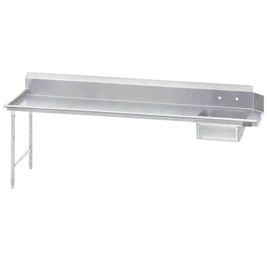 Advance Tabco DTS-S70-120 10' Standard Stainless Steel Soil Straight ...