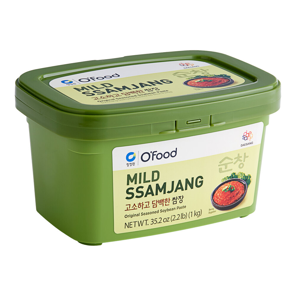 O'Food Mild Ssamjang Seasoned Soybean Paste 1 kg - 12/Case