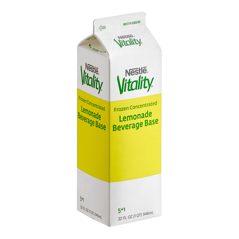 Nestle Vitality Lemonade 5:1 Concentrate 32 fl. oz. - 12/Case