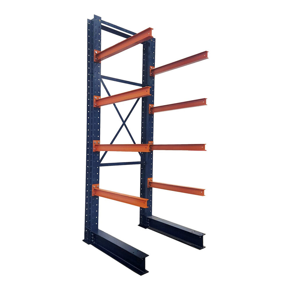 Interlake Mecalux 48" x 48" x 144" Single-Sided Structural Starter ...